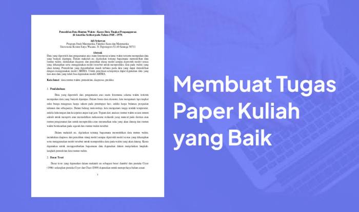 Cara Buat Paper Kuliah Panduan Lengkap Untuk Penulisan Ilmiah Yang ...